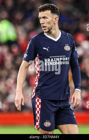 EINDHOVEN - Ivan Perisic of PSV Eindhoven during the Dutch Eredivisie ...