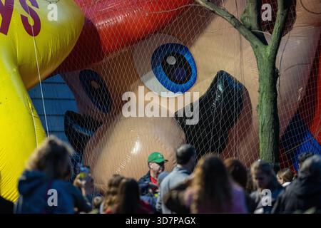 The 99th annual Macy's Thanksgiving Day Parade took place in New York ...