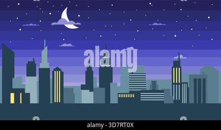 buildings metropolis cityscape scene vector illustration design Stock ...