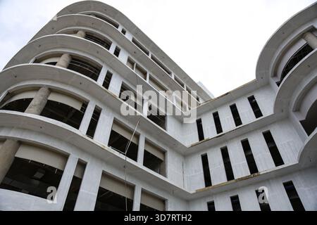 Modern Architectural Structure Under Construction Stock Photo - Alamy