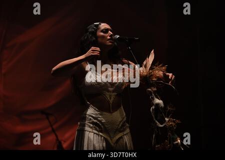 Carola Moccia aka La Niña performs live on stage during the "Furèsta ...