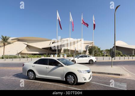 Doha, Qatar - November 21, 2025: Qatar National Museum view day time ...