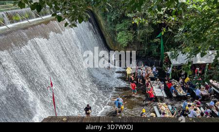 Tiaong, Philippines: Villa Escudero Plantations Resort, Labasin Lake ...