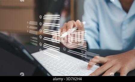Writing note showing Data Management Analysis Tools. Business photo ...