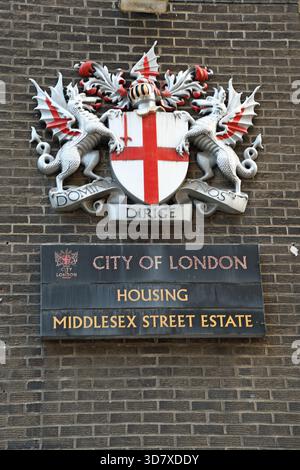 Middlesex Street housing estate, London E1, UK Stock Photo - Alamy
