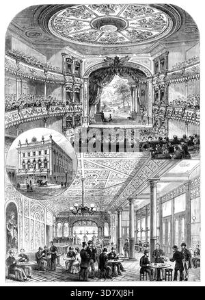 Royal Victoria Coffee Palace and Music Hall Stock Photo - Alamy