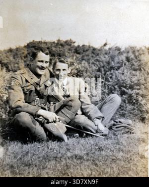 Frank Page with his son, Thomas Stock Photo - Alamy