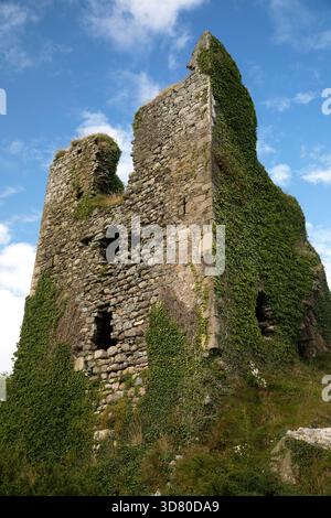 Dunhill Castle, Dunhill, County Waterford, Ireland Stock Photo - Alamy