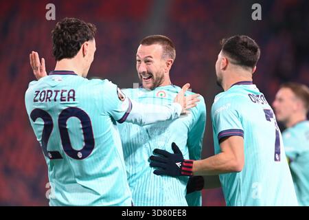 federico Bernardeschi (Bologna Fc) celebrating his goal during Bologna ...