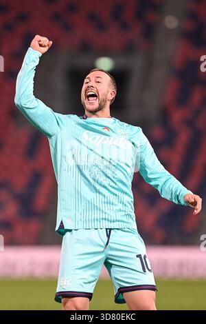 Federico Bernardeschi (Bologna Fc) celebrating his goal during Bologna ...