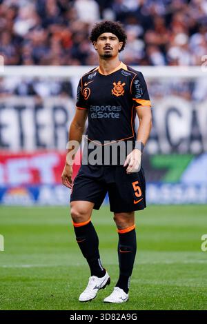 Andre of Corinthians during the Campeonato Brasileiro game between ...