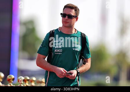 Stoffel Vandoorne (BEL) Aston Martin F1 Team AMR25 Test and Reserve ...