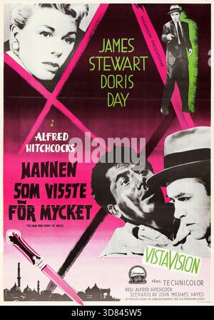 THE MAN WHO KNEW TOO MUCH (1956), directed by ALFRED HITCHCOCK. Credit ...