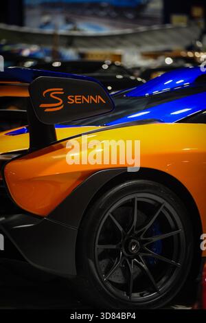 McLaren Senna - Rear Wing Stock Photo - Alamy