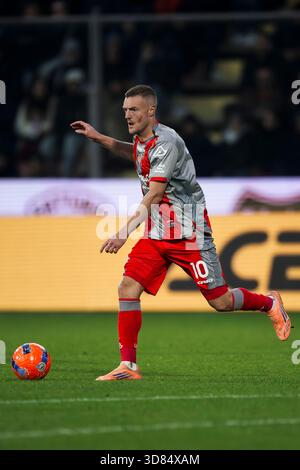 Jamie Vardy of US Cremonese in action during the Serie A football match ...