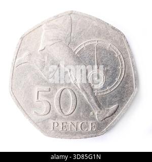 British fifty pence (50p) 2004, Commemorating the 50th anniversary of ...