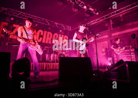 Zen Circus during the Music Concert Zen Circus on December 27, 2025 at ...