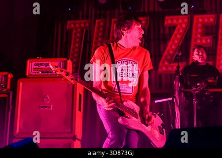 Massimiliano "Ufo" Schiavelli of The Zen Circus (Photo by Mirko Fava ...