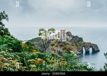 Overlooking Bermeo, Spain Stock Photo - Alamy