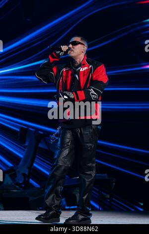 Marracash performs the “Marra Palazzi25 Tour”. (Photo by Emanuela ...