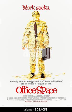 JENNIFER ANISTON, MIKE JUDGE, OFFICE SPACE, 1999 Stock Photo - Alamy