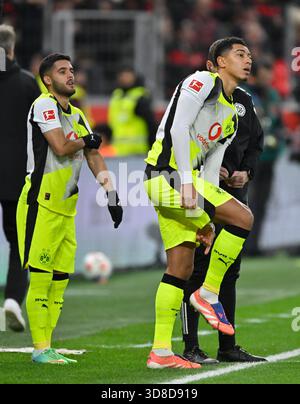from left Jobe Bellingham (Dortmund), Joel Chima Fujita Dortmund ...
