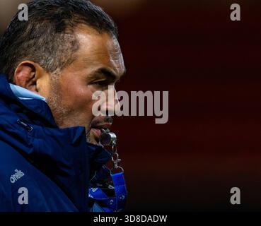 Bristol Bears head coach Pat Lam during the Gallagher Premiership match ...