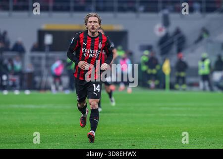 Luka Modric of AC Milan seen in action during Serie A 2025/26 football ...