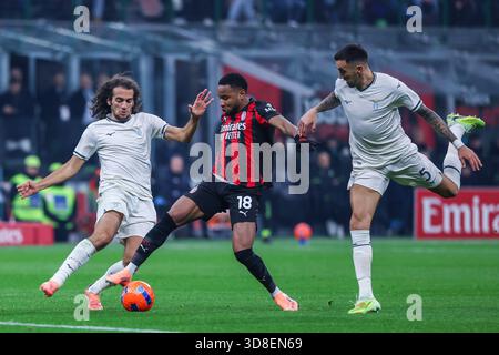 Christopher Alan Nkunku of AC Milan gestures during Serie A 2025/26 ...