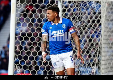 Rangers' James Tavernier during the William Hill Premiership match at ...