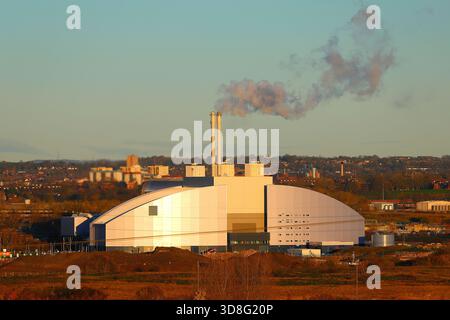 The new Enfinium Energy From Waste power plant/ incinerator under ...