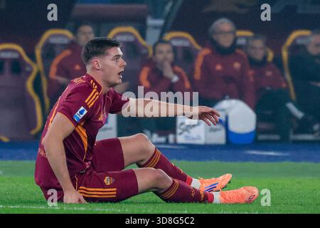 Evan Ferguson the Italian championship Serie A 2025-2026 football match ...