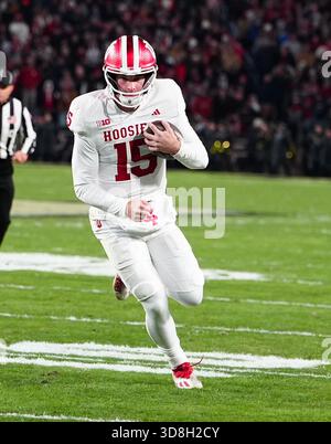 WEST LAFAYETTE, IN - November 28: Purdue Boilermakers QB Ryan Browne ...