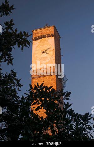 Pavia Medieval Towers village city Italy Italian characteristic square ...
