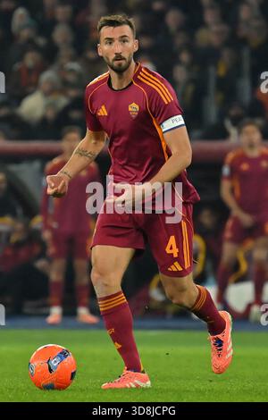 Olimpico Stadium, Rome, Italy - Bryan Cristante of AS Roma during ...
