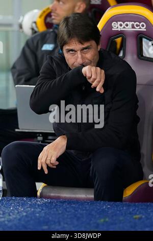 Antonio Conte Head Coach of SSC Napoli gestures during Serie A 2025/26 ...