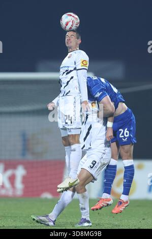 Filip Cuic of HNK Gorica during the SuperSport HNL 2025./2026. round 16 ...