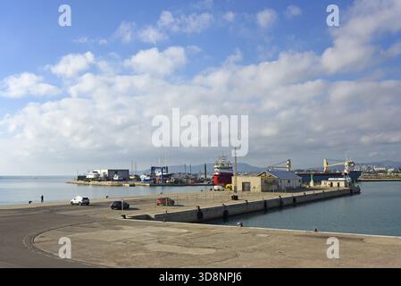 Vinaros Port, Vinaroz, capital of Baix Maestrat on the Costa del Azahar ...