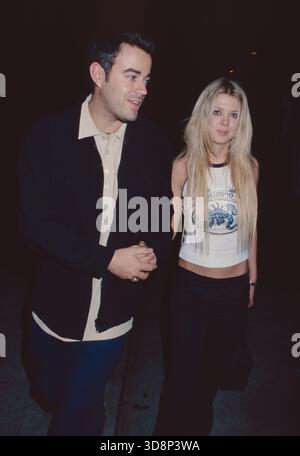 Carson Daly and Tara Reid attend the “Saturday Night Live" after-party ...