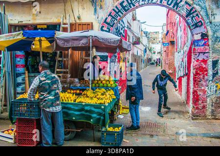 Quartier Habous, the 1930s New Medina of Casablanca, Morocco Stock ...