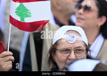 Pope Leo XIV leads the last Jubilee audience in St. Peter's square at ...