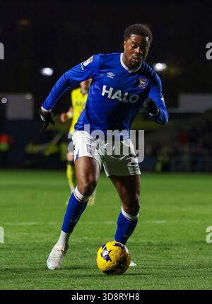 Chuba Akpom of Ipswich Town during the Sky Bet Championship match ...