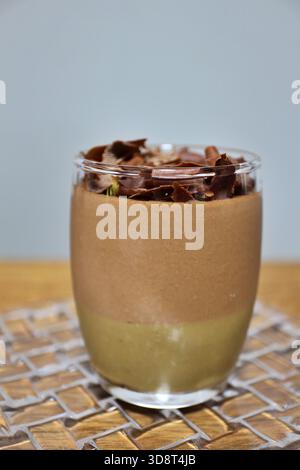 Chocolate pudding purchased in Tokyo, Japan Stock Photo - Alamy