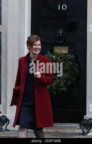 Baroness Chapman of Darlington leaves 10 Downing Street, London ...