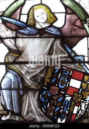 medieval shield stained with blood Stock Photo - Alamy