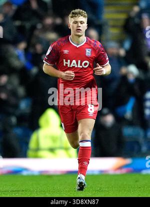 Ipswich Town's Sindre Walle during the Sky Bet Championship match at ...