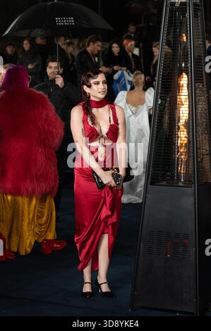 Abby Roberts attends The Fashion Awards 2025 presented by Pandora at the Royal Albert Hall Stock ...