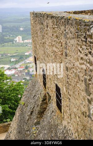 Castle tower in Abrantes, Portugal Stock Photo - Alamy