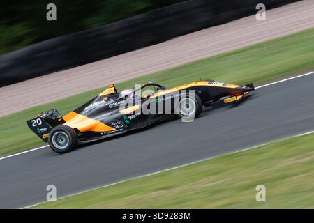 Ella Lloyd in Rodin Motorsport 2025 F4 car at Oulton Park Stock Photo ...