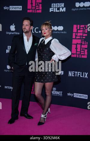 Dominic Tighe and Katherine Kingsley at the British Independent Film ...